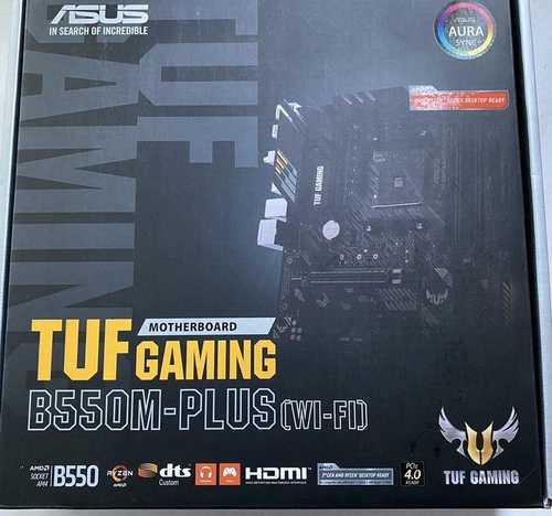 Материнская плата asus TUF gaming B550M-plus (WI-F