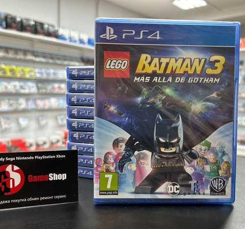 Диск Lego Batman 3: Beyond Gotham PS4