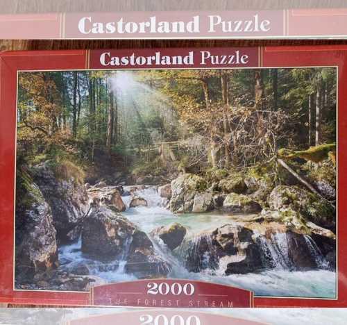 Пазлы Castorland 2000 деталек новые