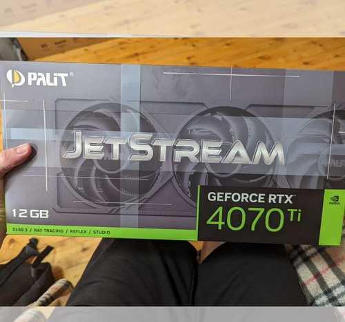 Видеокарта Palit RTX 4070Ti 12GB Jetstream