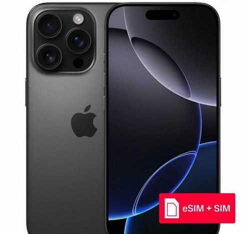 iPhone 16 Pro Max 512Gb Black sim   esim