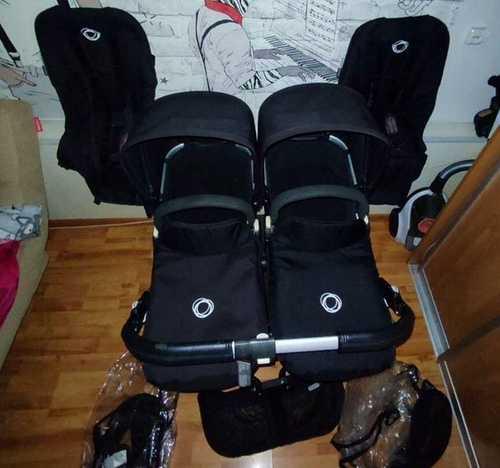 Bugaboo donkey twin для двойни, погодок