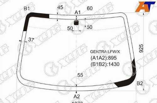 Стекло лобовое ravon nexia R3