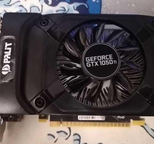 Видеокарта Palit GeForce GTX 1050 Ti StormX 4Гб