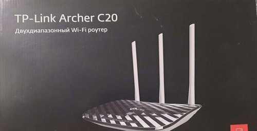 Wifi роутер tp link archer c20
