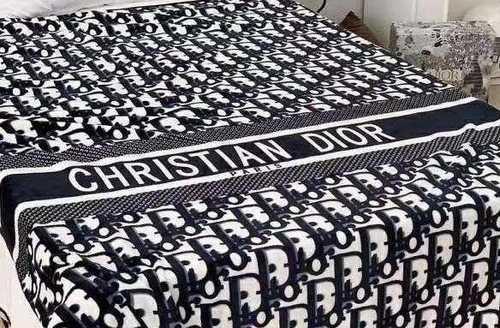Плед флисовый в подарочной коробке Christian Dior