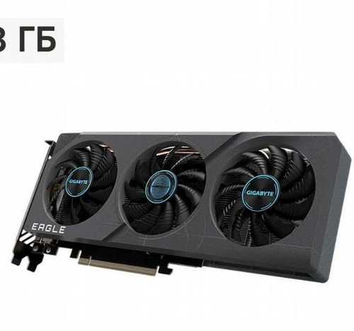 Gigabyte Видеокарта GeForce RTX 4060 eagle OC 8 гб