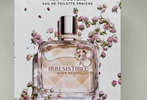 Givenchy туалетная вода irresistible 50мл новые
