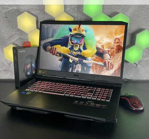 Игровой ноутбук Acer Nitro 5 / RTX 3070 / Ryzen 5