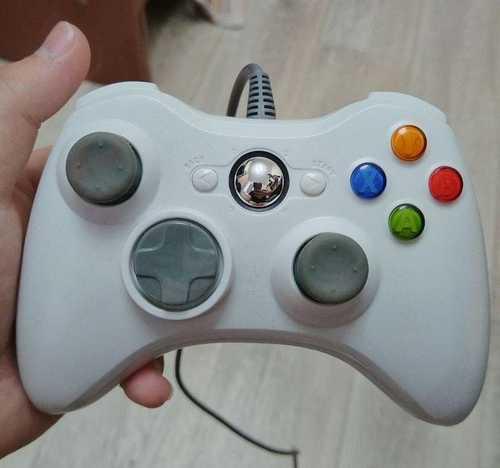 Джойстик xbox 360 проводной