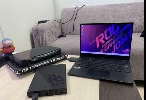 Трансформер asus flow RTX 3080 16Gb/ryzen 9/4K