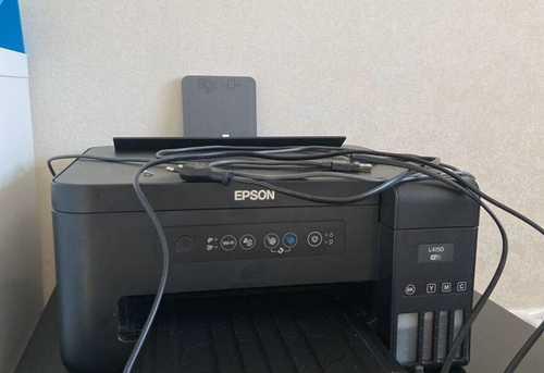 Принтер сканер копир струйный цветной Epson