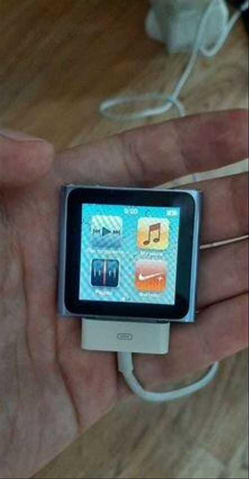 Плеер iPod nano 6 (8 Гб) + наушники