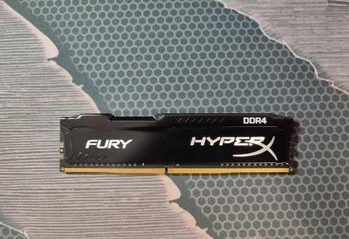 Озу Hyperx Fury 4gb и crucial 8gb