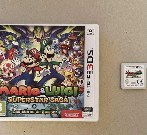 Игра Mario & Luigi Superstar Saga (Nintendo 3DS)