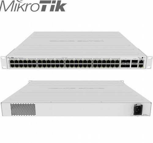 Коммутатор MikroTik CRS354-48P-4S+2Q+RM