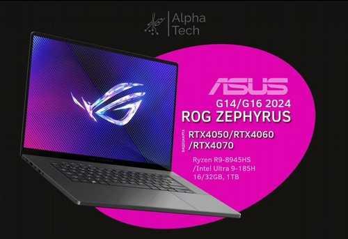 Asus ROG Zephyrus G14/G16 2024 RTX4050-4070 Ultra9
