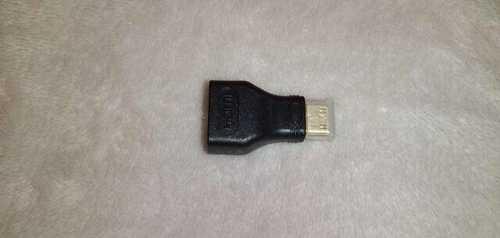 Переходник mini hdmi - hdmi