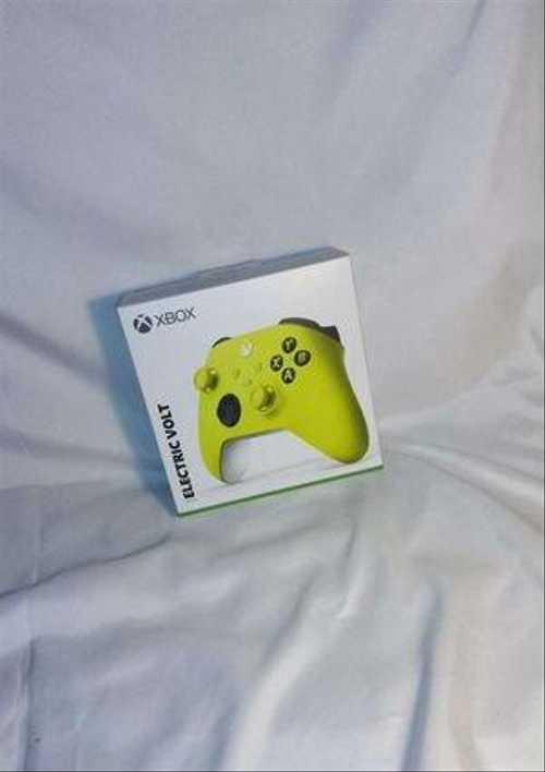 Xbox series s x новый геймпад зелёный