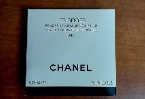 Chanel les beiges пудра