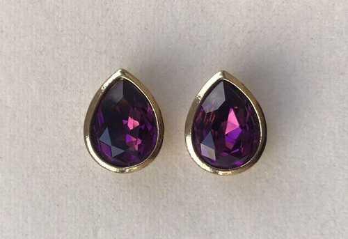 Серьги винтаж Napier, Ralph Lauren, Monet, Avon