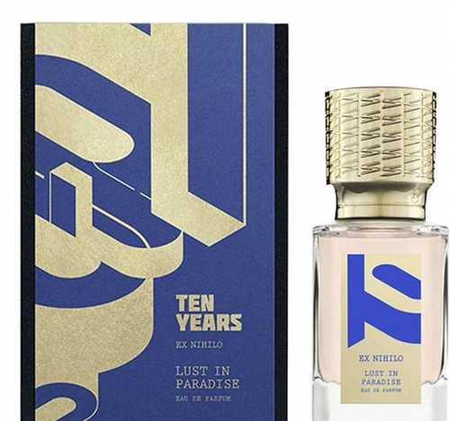 EX nihilo lust IN paradise 10 years limited edition