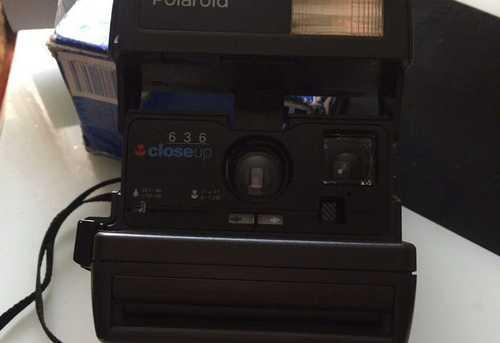 Instant canera polaroid 636 closeup