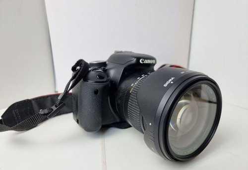 Фотоаппарат canon 600d+ Sigma 17-50 F2.8