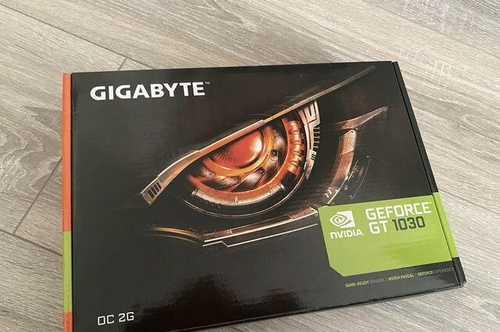 Видеокарта gigabyte GT1030 OC gddr5 1265MHz
