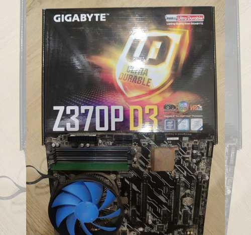 Материнская плата z370p d3