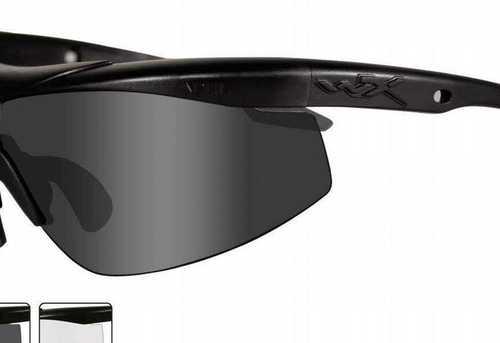 Баллистические очки Wiley-X Talon Smoke/Clear Lens