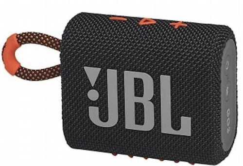 Портативная колонка JBL GO 3 Black Orange