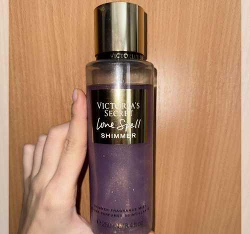 Спрей мист с шиммером victoria secret