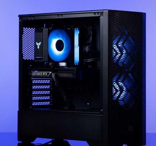 Игровой пк paladin318 RTX 3050 8GB NEW Ryzen 5 2600 Phanteks magniumgear NEO Air Black