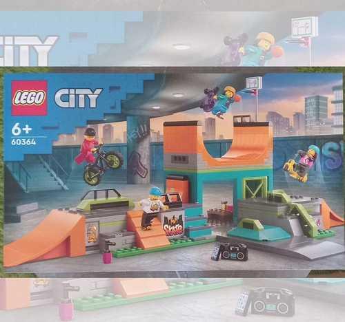 Lego City Городской Скейт парк оригинал