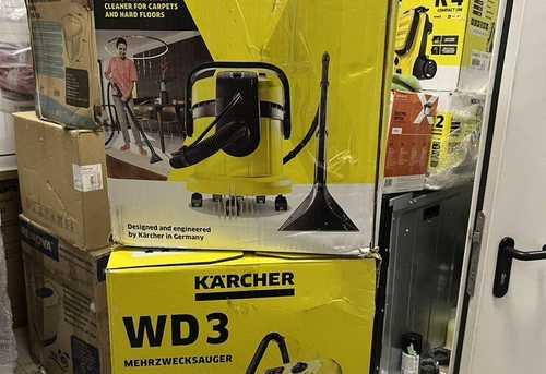 Профессиональный пылесос karcher SE 4001, 1400 Вт