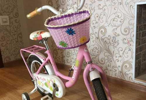 Велосипед детский 4х колесный