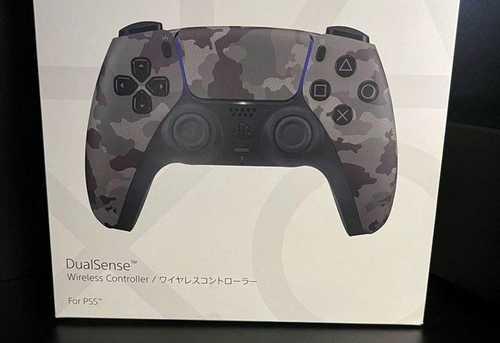 Геймпад PS5 DualSense новый Grey Camouflage