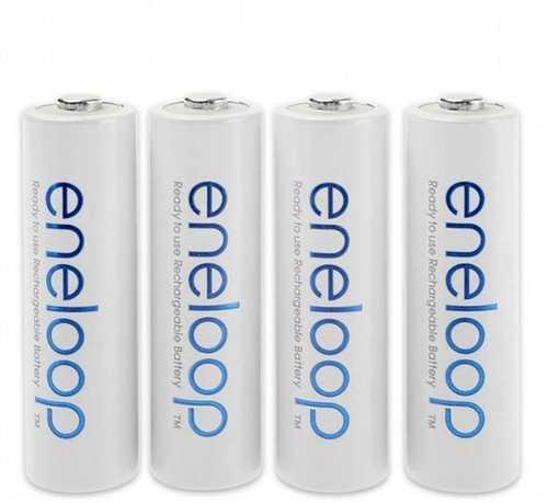 Аккумуляторы 4 шт Panasonic 2000 mAh R6/AA Eneloop