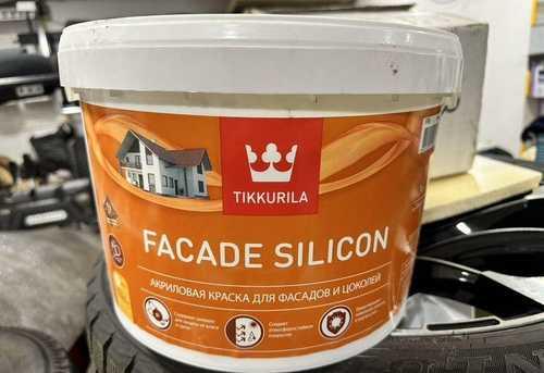 Краска фасадная, tikkurila Facade Silicon