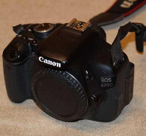 Canon EOS 600d body 49200 кадров