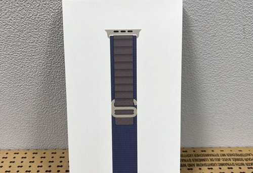 Ремешок apple watch ultra 2 blue alpine loop M