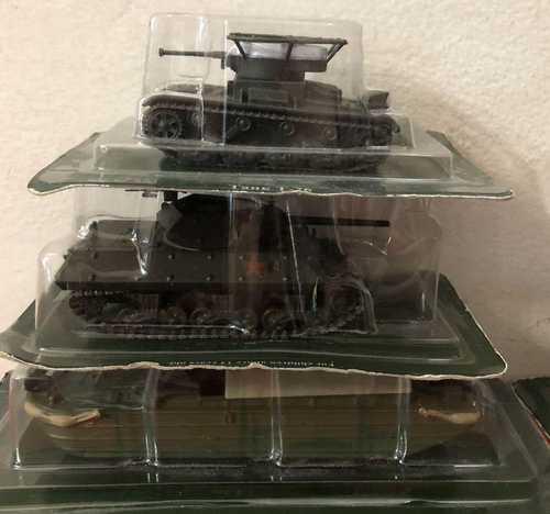 Дагостини Русские танки 1:72 новые
