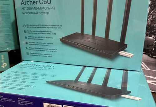 Wi-Fi роутер TP-Link Archer C6U Black