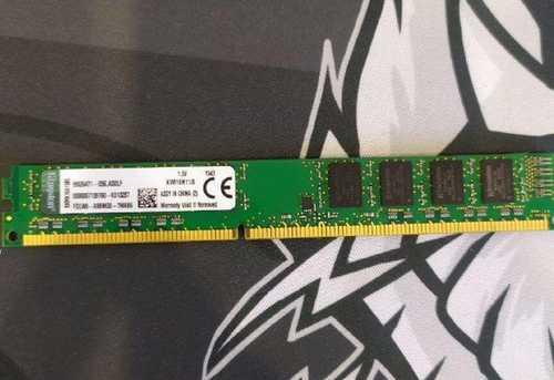 Оперативная память Kingston 1x8GB DDR3