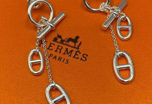 Серьги hermes