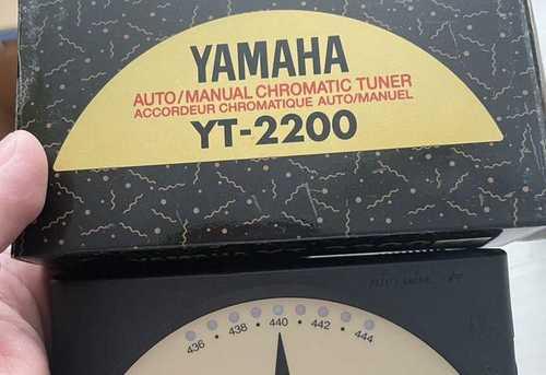 Yamaha YT-2200 auto/manual chromatic tuner