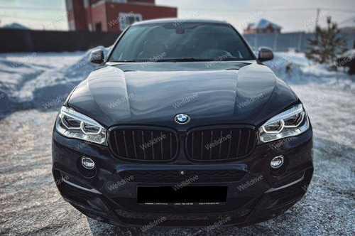 Обвес BMW X6 F16 M-Perfomance полный черный