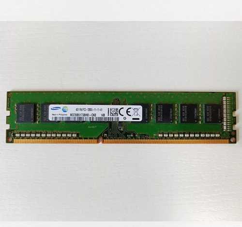 Оперативная память DDR3 4Gb Samsung 1600Mhz