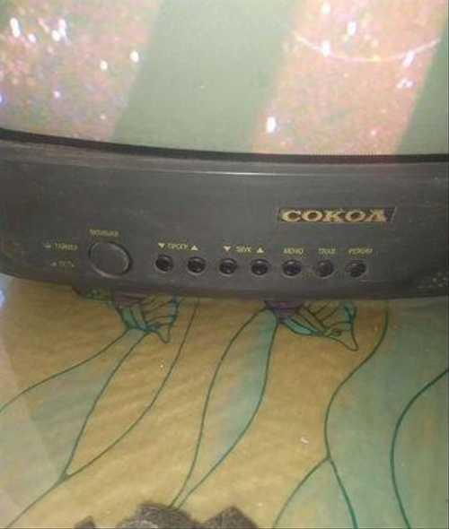 Телевизор бу Сокол 35 см
